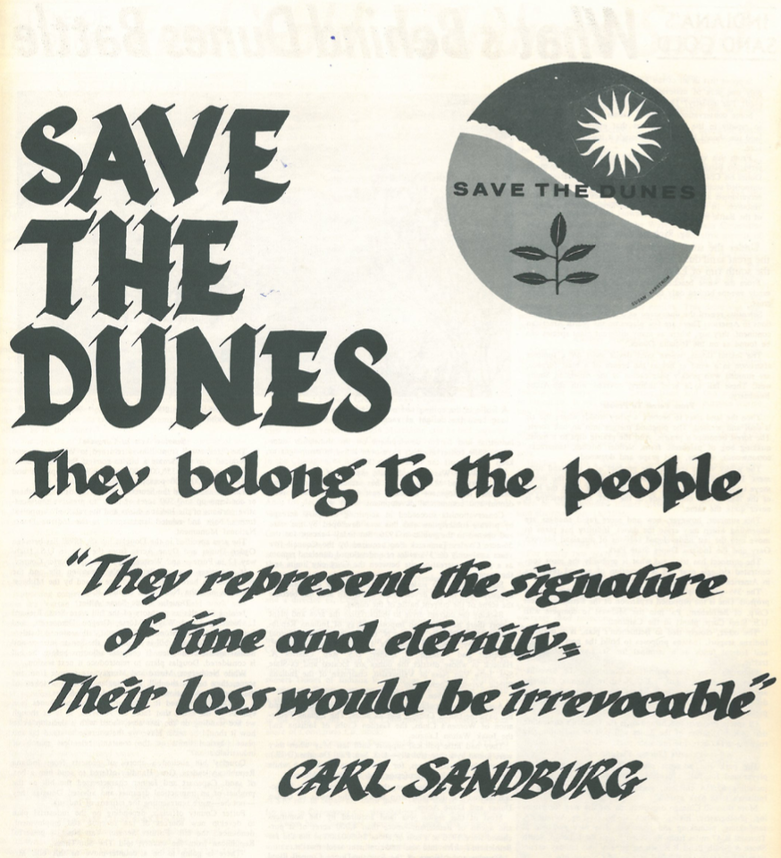Save The Dunes-Working Toward Conservation Then & Now - Save the Dunes